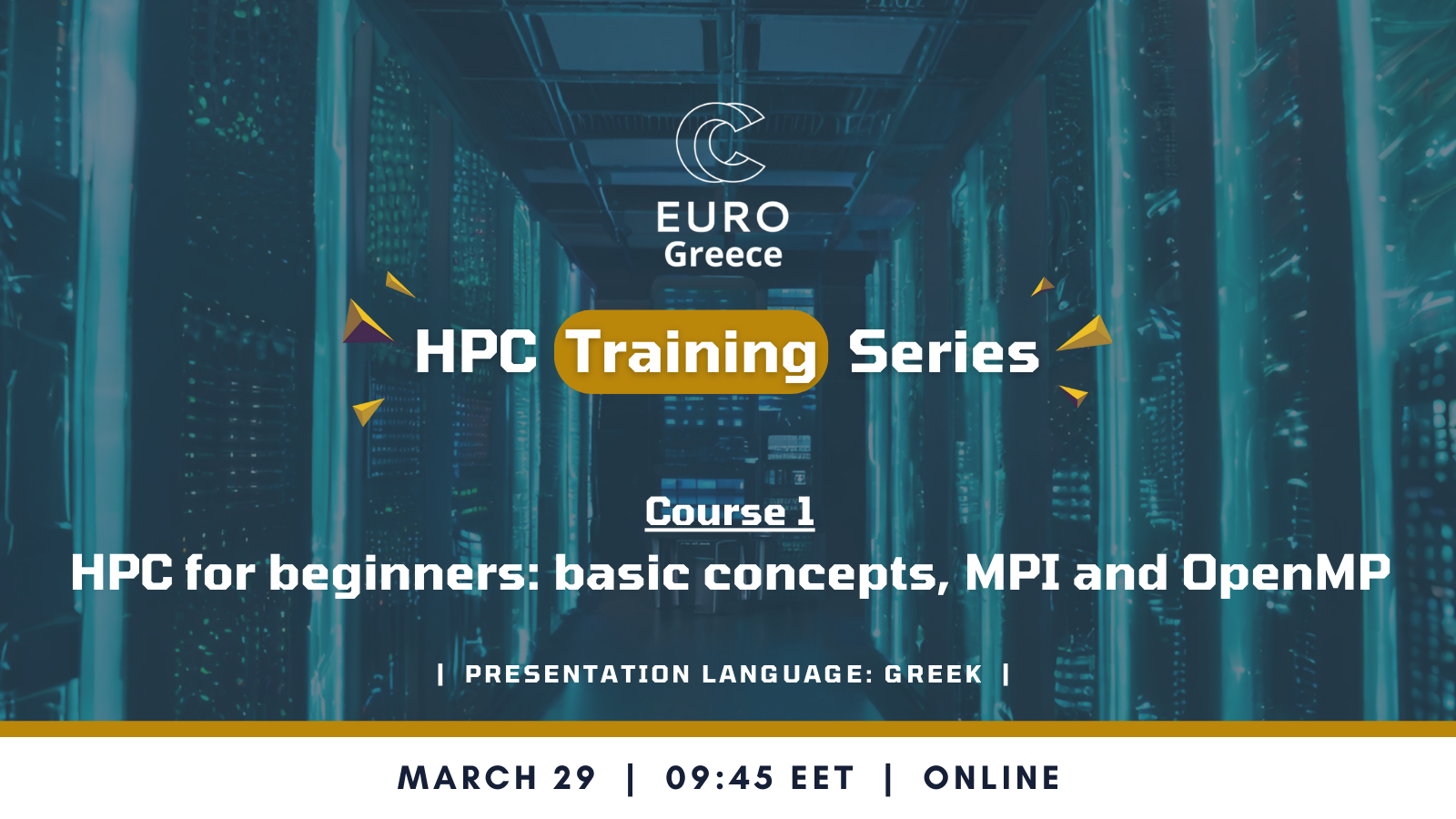 HPC Training Series - Course 1 "HPC for beginners: basic concepts, MPI ...